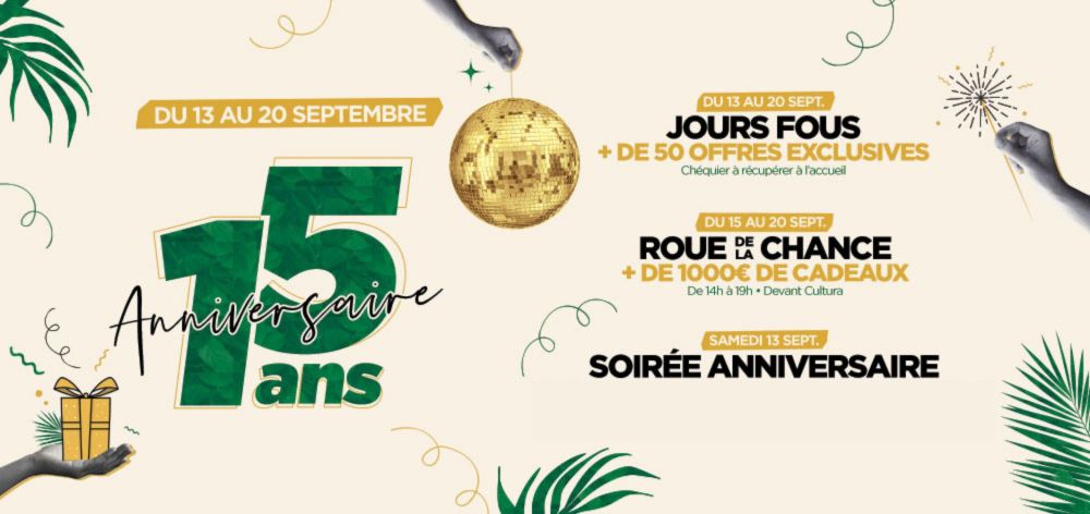 Polygone Béziers : Centre commercial à ciel ouvert au coeur de Béziers